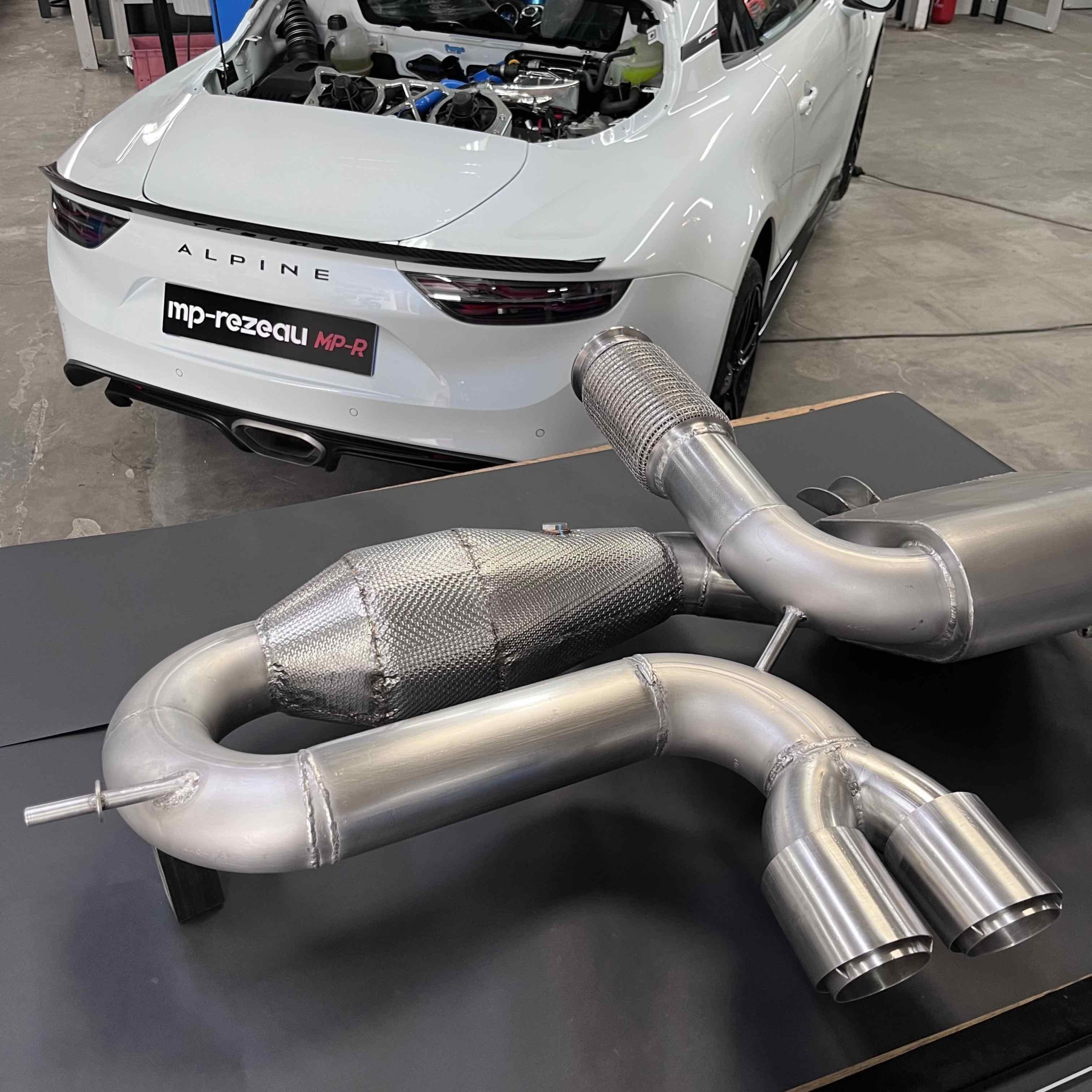 Ligne complète MP-R – Alpine A110 | MP REZEAU